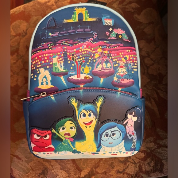 Loungefly | Bags | Loungefly Pixar Inside Out Backpack | Poshmark